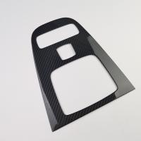 China Carbon Fiber Interior Accessories Middle Gear Shift Panel Center Control Cover for Mercedes Benz W167 GLE GLS GLE350 GLS450 for sale