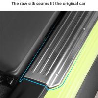 China For Suitable for Suzuki Jimny Modified Door Sill Strip Anti-Tread Welcome Pedal Footboard Exterior Accessories for sale