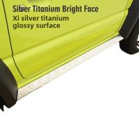 China For Jimny Exterior Accessories Anti-Collision Stainless Steel Sticker Threshold Guard Body Side Skirt Modification Accessory for sale