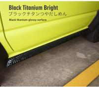 China For Jimny Exterior Accessories Anti-Collision Stainless Steel Sticker Threshold Guard Body Side Skirt Modification Accessory for sale