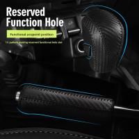 China For Suzuki Jimny Leather Gear Shift Handle Cover Interior Modification Kit for JB74 JIMNY for sale