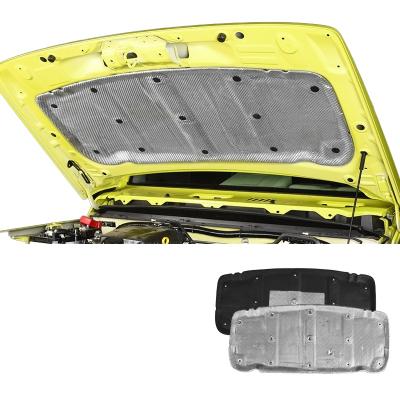 China For Suzuki Jimny Exterior Accessories Hood Insulation Cotton Aluminum Foil Pad Sound & Noise Reduction Engine Sun Protection for sale