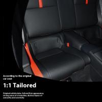 China For Manufacturer Wholesale Customized Front Car Seat Cushion Cover Toyota Gr86 Subaru Brz Environmentally Friendly Leather Seat for sale