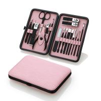China 18 In 1 Manicure Set FOCSTAR Or OEM Manicure Pedicure Nail Tools for sale