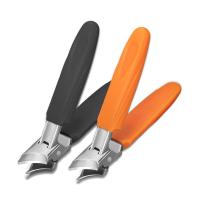 China Customized Pedicure Nail Clipper Plastic Handle Cuticle Nipper Tool for sale