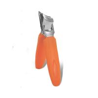 China Customized Pedicure Nail Clipper Plastic Handle Cuticle Nipper Tool for sale