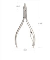 China Nail Tool Stainless Steel Nail Clipper Cuticle Nipper Trimmer Pedicure Tool for sale