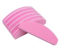 China OEM Double Sided Nail Buffer Block 100 Grit 180 Grit Nail Sponge Buffer for sale