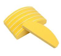 China OEM Double Sided Nail Buffer Block 100 Grit 180 Grit Nail Sponge Buffer for sale