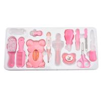 China 13pcs Healthcare And Grooming Kit Thermometer Comb Brush Infant Nail Clippers FOCSTAR for sale