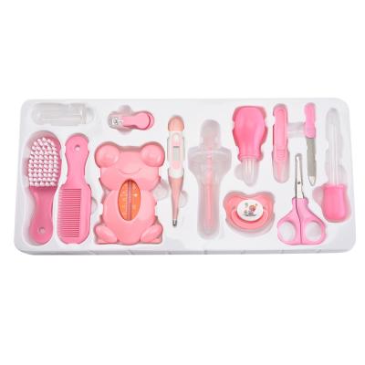 China 13pcs Healthcare And Grooming Kit Thermometer Comb Brush Infant Nail Clippers FOCSTAR for sale