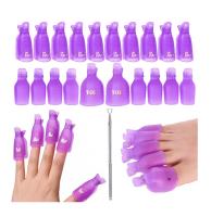 China 10pcs Armor Remover Clip Reusable UV Gel Polish Soak Off Nail Supplies for sale