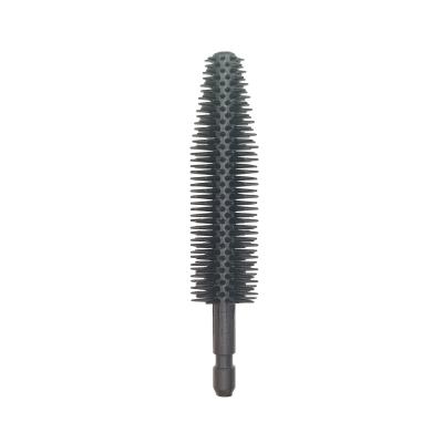 China Black Silicone Eyelash Brush FOCSTAR Replaceable Mascara Brushes for sale