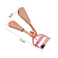 China Rose Gold Stainless Steel Eyelash Curler Customized Mini Eyelash Curler for sale