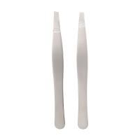China Customized Professional Eyebrow Tweezers Stainless Steel Eyebrow Removal Tweezers for sale