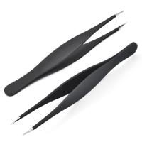 China Customized Eyebrow Hair Removal Tweezers OEM Facial Eyelash Tweezer for sale