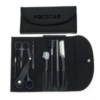 China 8pcs Eyebrow Shaping And Trimming Kit Eyebrow Pencil Razor Scissors And Brush Comb for sale