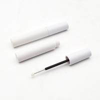 China Matte Empty Mascara Tube Screw Cap 16mm Dia White Mascara Bottle for sale