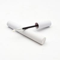 China Matte Empty Mascara Tube Screw Cap 16mm Dia White Mascara Bottle for sale