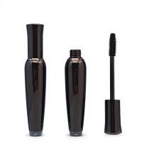 China Screen Printing 5ml Black Bottle Mascara 126*24mm Empty Eyelash Container for sale