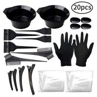 China 20 Pieces Hair Coloring Tools 20pcs Hair Color Kits Professional for sale