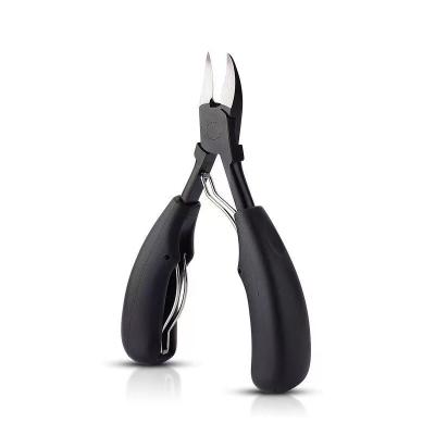 China Customized Logo Black Toenail Ingrown Nail Nipper Nail Pick Kit FOCSTAR BT6065 Professional Nail Grooming Instrument Set for sale