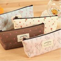 China Focstar Or OEM Makeup Travel Bag Portable Flower Toiletry Cosmetic Bag Case for sale