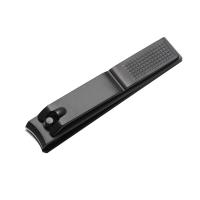 China Cuticle Cutter Nail Clipper Stainless Steel Custom Logo Anti Slip Straight Curved Blades for sale