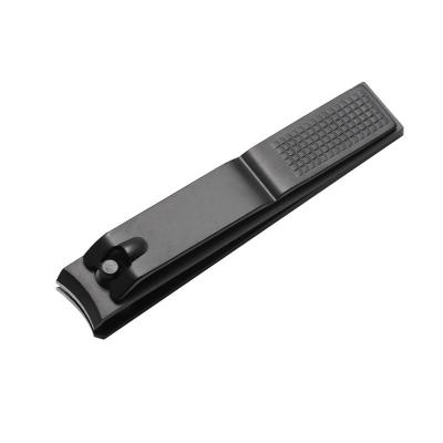 China Cuticle Cutter Nail Clipper Stainless Steel Custom Logo Anti Slip Straight Curved Blades for sale
