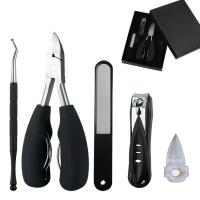 China Stainless Steel Nail File Cleaning Pick Ingrow Cuticle Nipper Pliers Set Nail for sale