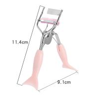China Fish Tail Comb Eyelash Curler Silver Lash Separator Curler OEM for sale