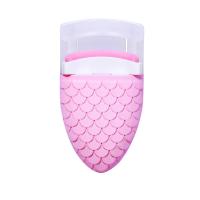 China Pink Blue Portable Eyelash Curler Plastic Portable Lash Curler for sale