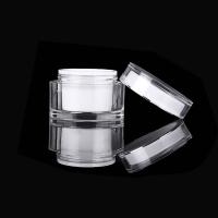 China Transparent Loose Face Powder Container 5g 10g 20g 30g Translucent Powder Container for sale