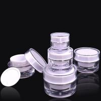 China Transparent Loose Face Powder Container 5g 10g 20g 30g Translucent Powder Container for sale