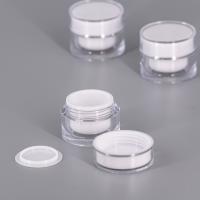 China Transparent Loose Face Powder Container 5g 10g 20g 30g Translucent Powder Container for sale