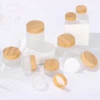 China Frosted White Cosmetic Jars 15g 20g 25g Cosmetic Empty Containers for sale