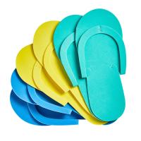 China FOCSTAR EVA Foam Pedicure Flip Flops Pedicure Slippers Disposable for sale