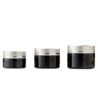 China 20g 30g 50g Matte Frosted Cosmetic Jar Refillable Wide Mouth Cosmetic Jars for sale