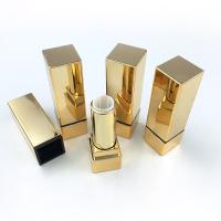 China Gold Biodegradable Lipstick Tubes Dia 20mm-24.9mm Lipstick Container Empty for sale