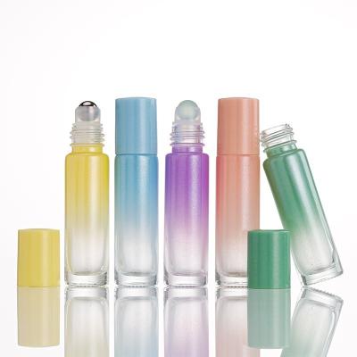 China Corrosion Resistant 10ml Roller Bottles PP Empty Roller Ball Bottles for sale