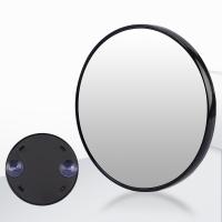 China Magnifying Makeup Mirror Wall Mounted Featuring Silicone Sucker Cosmetic Mirror for sale