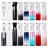 China 200ml 300ml 500ml Ultra Fine Spray Bottle Hair Fine Mist Spray Bottle for sale