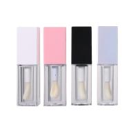 China FOCSTAR Square Lip Gloss Tubes 5ml Custom Lip Gloss Containers for sale