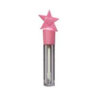 China Red Star Lip Gloss Wand Tubes 25ml Cute Lip Gloss Containers for sale