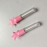 China Red Star Lip Gloss Wand Tubes 25ml Cute Lip Gloss Containers for sale