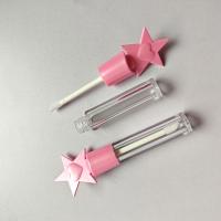 China Red Star Lip Gloss Wand Tubes 25ml Cute Lip Gloss Containers for sale
