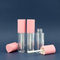 China 3ml Heart Shape Screen Printing Lip Gloss Tubes Custom Cosmetic Container for sale
