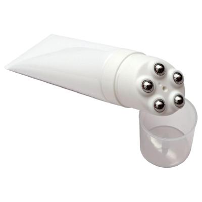 China Diameter 13mm-60mm Empty Roller Bottles White Refillable Roll On Bottles for sale