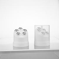 China Diameter 13mm-60mm Empty Roller Bottles White Refillable Roll On Bottles for sale