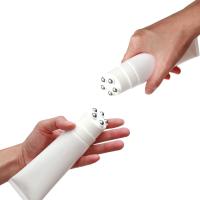 China Diameter 13mm-60mm Empty Roller Bottles White Refillable Roll On Bottles for sale